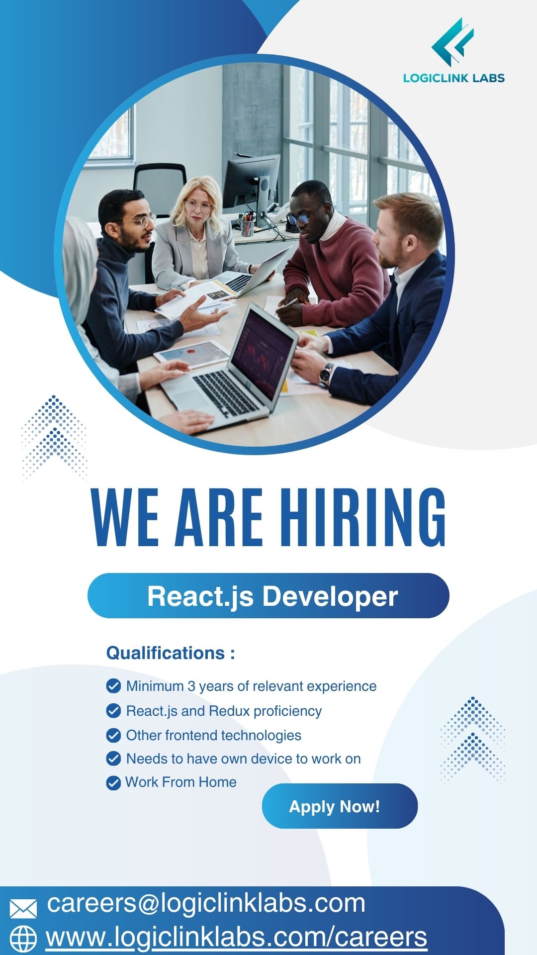 LogicLink Labs on LinkedIn: #reactdeveloper #remotejob #hiring # ... LogicLink Labs on LinkedIn: #reactdeveloper #remotejob #hiring # ...