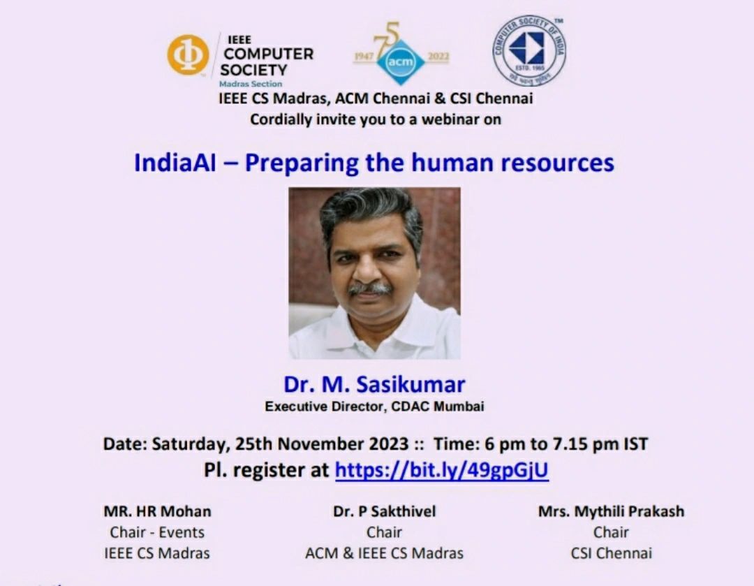 Mohan HR on LinkedIn: 25th Nov 2023. Webinar ==================== IEEE ... Mohan HR on LinkedIn: 25th Nov 2023. Webinar ==================== IEEE ...