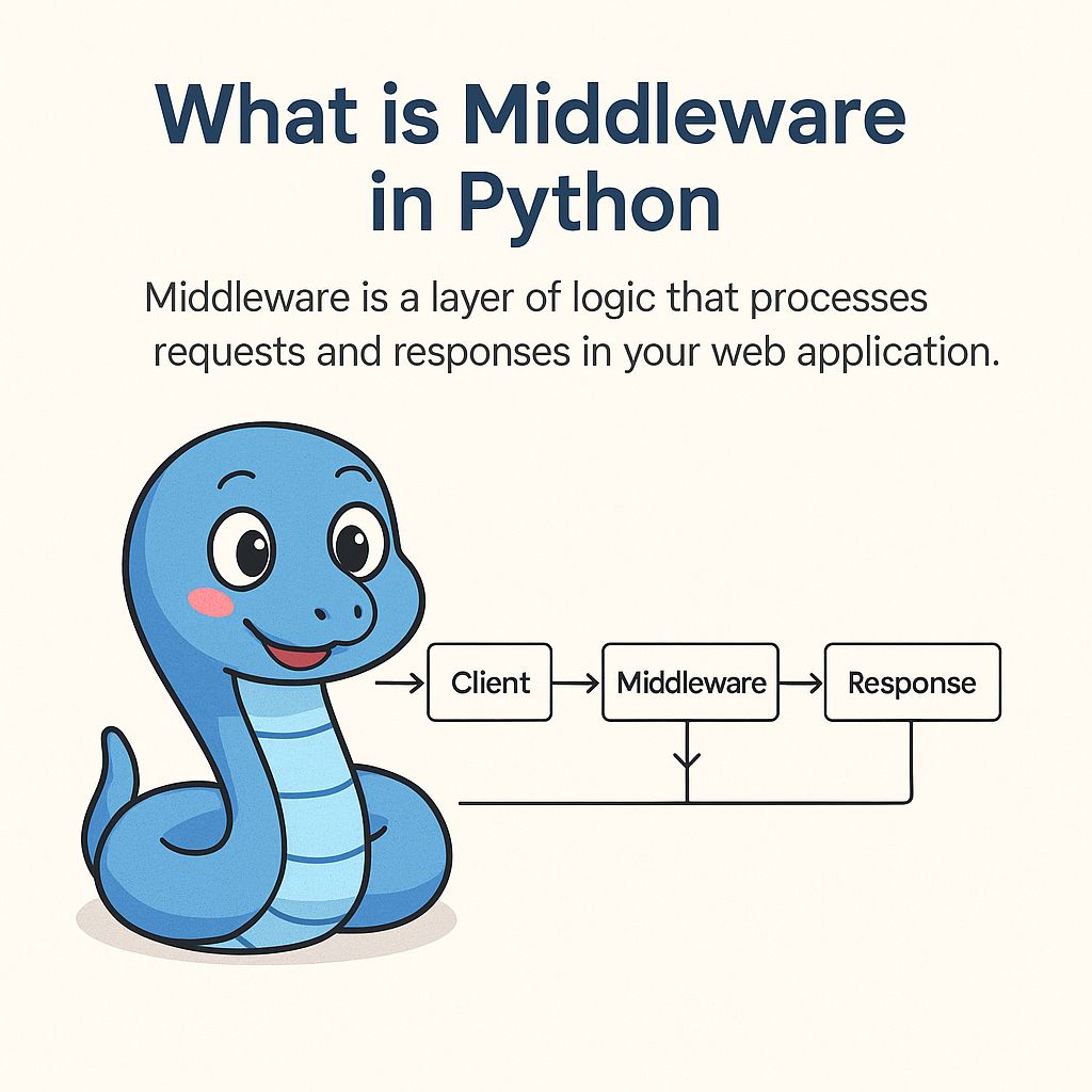 Middleware in Python: A Simple Yet Crucial Concept You Must Know! If ... Middleware in Python: A Simple Yet Crucial Concept You Must Know! If ...