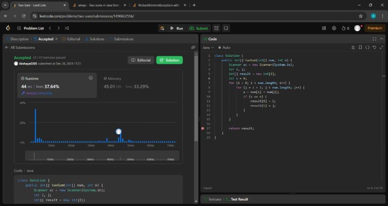 Akshaya M on LinkedIn: #leetcode #coding #practice Akshaya M on LinkedIn: #leetcode #coding #practice