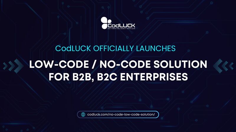 CodLUCK Technology ., JSC on LinkedIn: #codluck #lowcode #nocode # ... CodLUCK Technology ., JSC on LinkedIn: #codluck #lowcode #nocode # ...