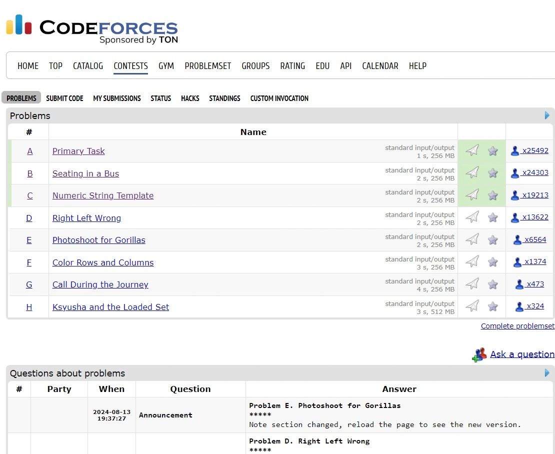 Prabha Karan G on LinkedIn: #competitiveprogramming #coding #codeforces ... Prabha Karan G on LinkedIn: #competitiveprogramming #coding #codeforces ...
