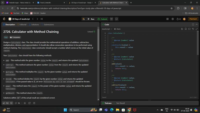 Completed 30Days JavaScript Challenge on Leetcode | Aman Khan posted on ... Completed 30Days JavaScript Challenge on Leetcode | Aman Khan posted on ...