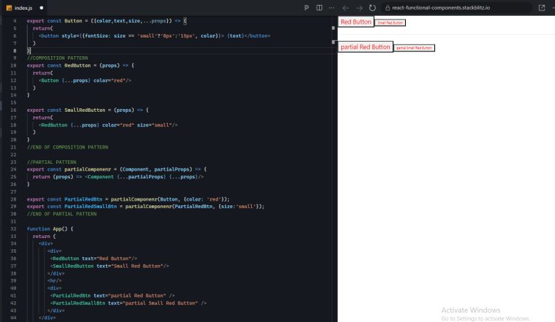 Souradip panja on LinkedIn: #react #designpattern #composition #partial Souradip panja on LinkedIn: #react #designpattern #composition #partial