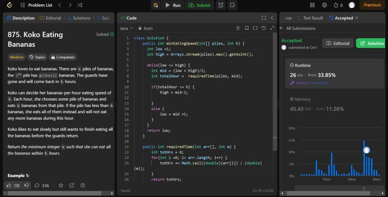 Umang Kumar on LinkedIn: #100daysofcode #java #leetcode #binarysearch # ... Umang Kumar on LinkedIn: #100daysofcode #java #leetcode #binarysearch # ...