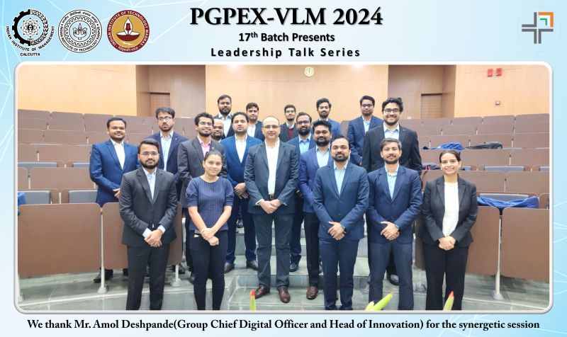 PGEX VLM 17th batch speaks with Mr. Amol Deshpande | PGPEX VLM- IIM ... PGEX VLM 17th batch speaks with Mr. Amol Deshpande | PGPEX VLM- IIM ...