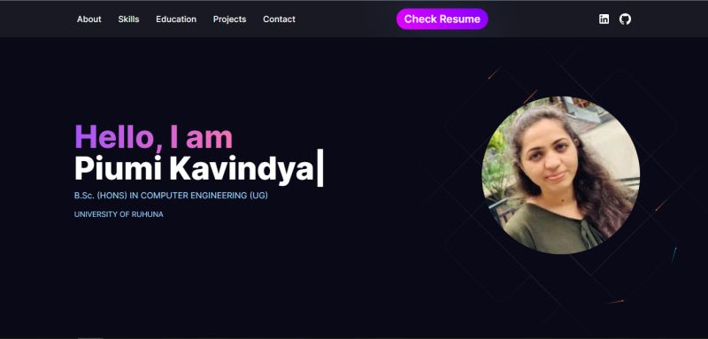 Piumi Kavindya on LinkedIn: #nextjs #react #webdevelopment #portfolio # ... Piumi Kavindya on LinkedIn: #nextjs #react #webdevelopment #portfolio # ...