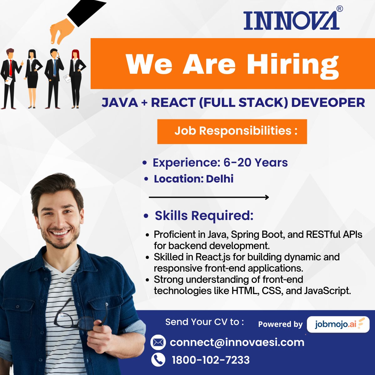 #wearehiring #fullstackdeveloper #javadeveloper #reactjs #springboot ... #wearehiring #fullstackdeveloper #javadeveloper #reactjs #springboot ...