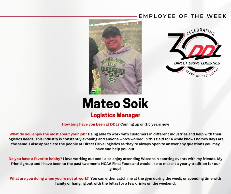 Direct Drive Logistics on LinkedIn: What's up Mateo!? Don't let this ... Direct Drive Logistics on LinkedIn: What's up Mateo!? Don't let this ...