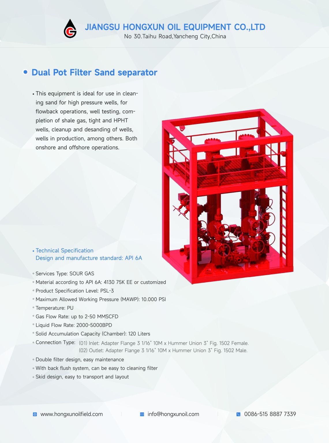 Jiangsu Hongxun Oil Equipment Co., Ltd posted on LinkedIn Jiangsu Hongxun Oil Equipment Co., Ltd posted on LinkedIn