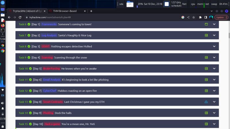 Coding Ranjith on LinkedIn: #tryhackme #adventofcyber2022 #cetus # ... Coding Ranjith on LinkedIn: #tryhackme #adventofcyber2022 #cetus # ...