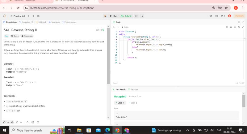 Day 21 of #100DaysOfCode challenge: Reverse Segments | Shruti . posted ... Day 21 of #100DaysOfCode challenge: Reverse Segments | Shruti . posted ...