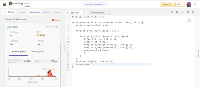 Ashutosh Shukla on LinkedIn: #100daysofcode #codingninjas #dsa # ... Ashutosh Shukla on LinkedIn: #100daysofcode #codingninjas #dsa # ...