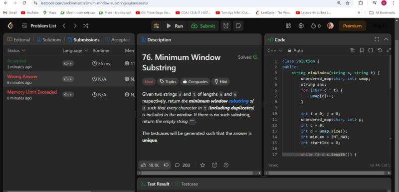 Kumari Anisha on LinkedIn: I recently faced a Hard LeetCode problem ... Kumari Anisha on LinkedIn: I recently faced a Hard LeetCode problem ...