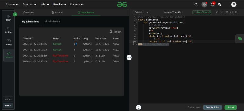 #gfg160 #codingchallenge #problemsolving #geekstreak2024 #gfg160 #dsa ... #gfg160 #codingchallenge #problemsolving #geekstreak2024 #gfg160 #dsa ...