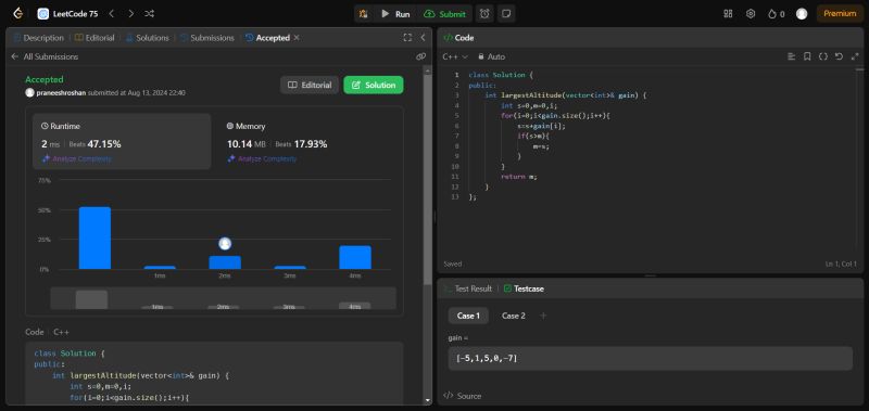 Praneesh Roshan on LinkedIn: #leetcode75 #coding #problemsolving # ... Praneesh Roshan on LinkedIn: #leetcode75 #coding #problemsolving # ...