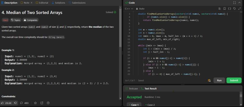 Narisha Siwach on LinkedIn: #leetcode #day39 #100daysofcode Narisha Siwach on LinkedIn: #leetcode #day39 #100daysofcode