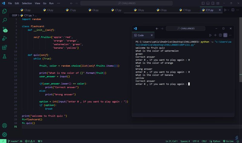 How I created a Flashcard project with Object-Oriented Programming ... How I created a Flashcard project with Object-Oriented Programming ...