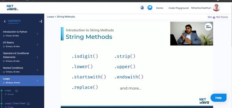 Niharika Kasthuri on LinkedIn: #day23 #nxtwave #python Niharika Kasthuri on LinkedIn: #day23 #nxtwave #python