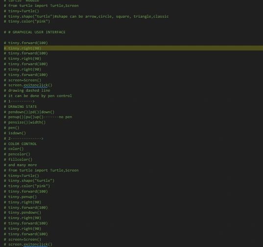 Kavisha Gupta on LinkedIn: #100daysofcode #python #turtlemodule ... Kavisha Gupta on LinkedIn: #100daysofcode #python #turtlemodule ...