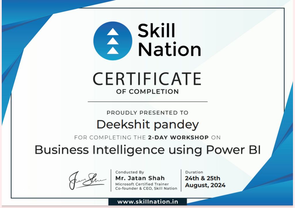 Deekshit Pandey on LinkedIn: Deekshit Pandey on LinkedIn: