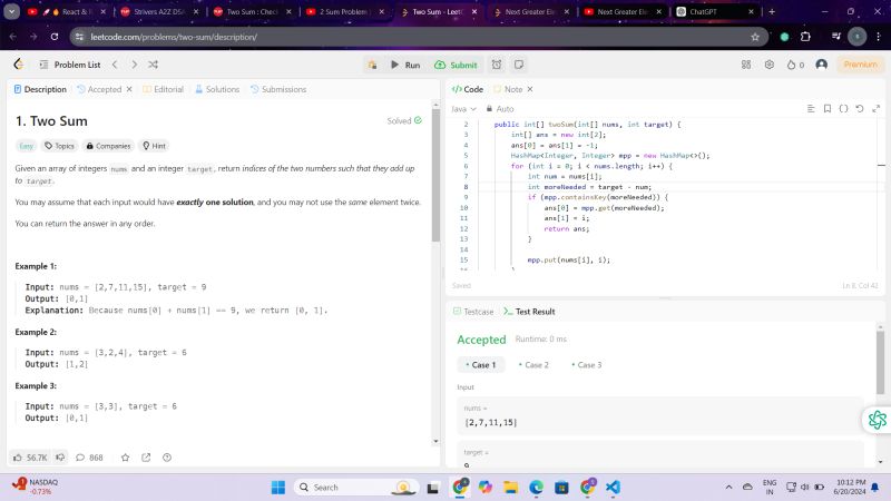 Suraj Singh on LinkedIn: Day 20 of #100DaysOfCode: Solving LeetCode ... Suraj Singh on LinkedIn: Day 20 of #100DaysOfCode: Solving LeetCode ...
