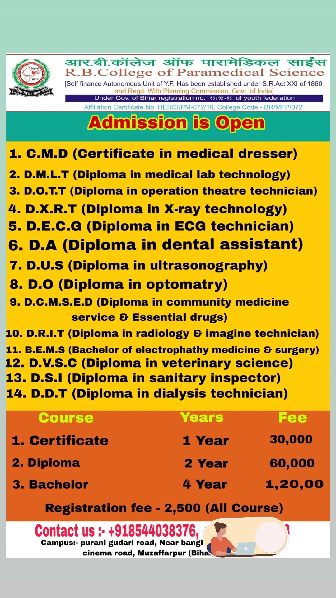 Chitranjan Kumar Roy on LinkedIn: #paramedical #courses Chitranjan Kumar Roy on LinkedIn: #paramedical #courses