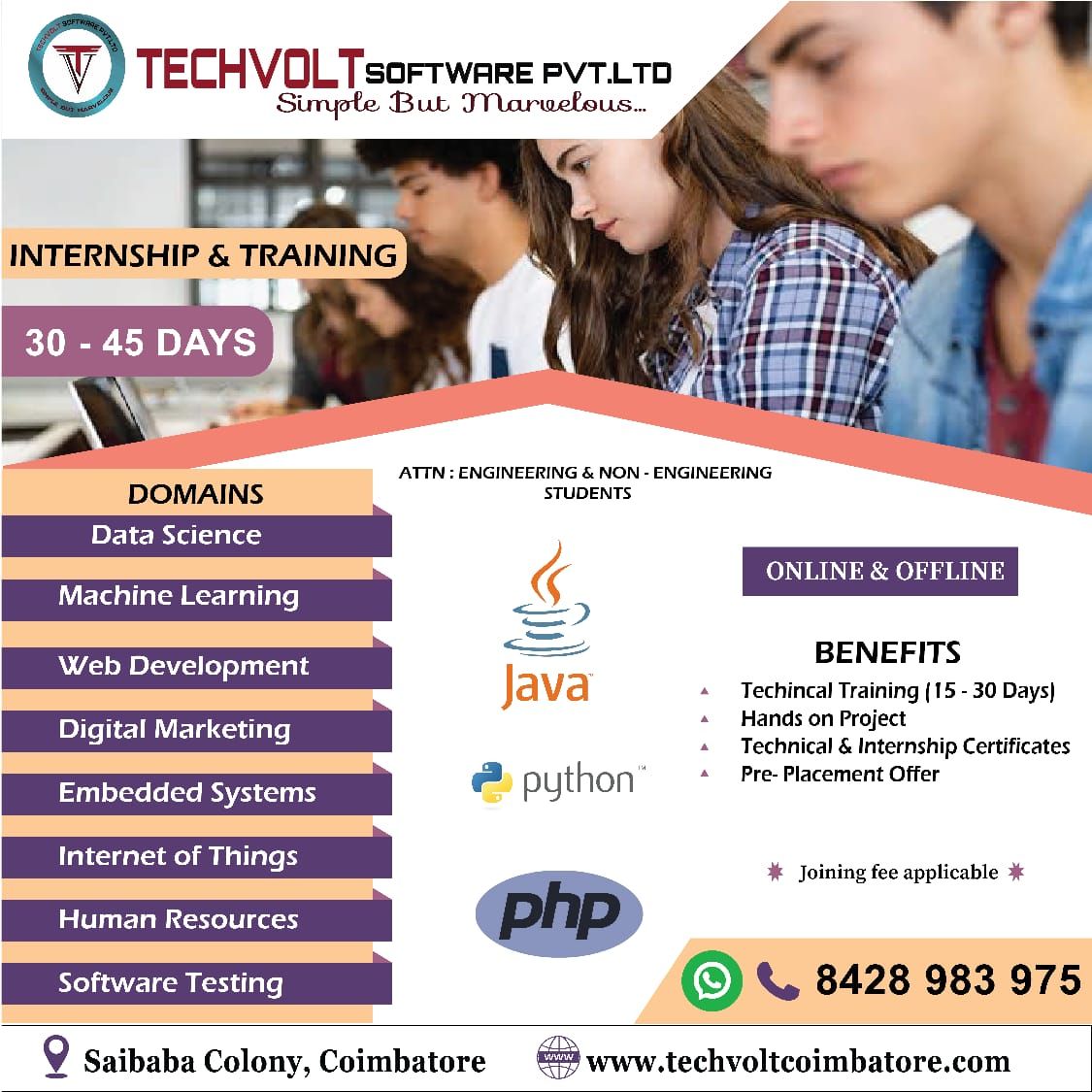 Internship in Coimbatore | Students Internships on LinkedIn: # ... Internship in Coimbatore | Students Internships on LinkedIn: # ...