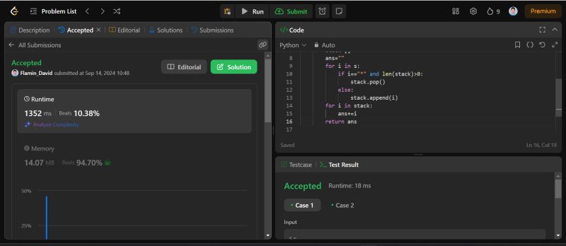 FLAMIN DAVID on LinkedIn: #30daysofcode #leetcode FLAMIN DAVID on LinkedIn: #30daysofcode #leetcode