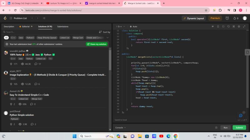 Chirag Singh on LinkedIn: #80daysofcodechallenge #programming #coding # ... Chirag Singh on LinkedIn: #80daysofcodechallenge #programming #coding # ...