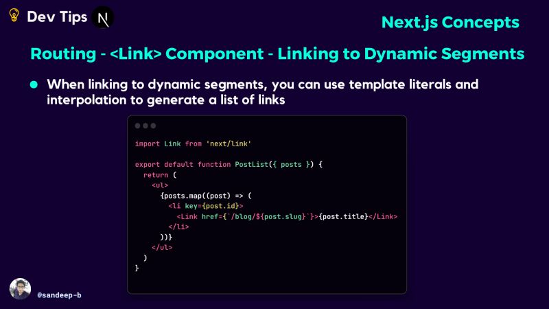 Sandeep Balachandran on LinkedIn: #sandtips #nextjs #js #reactjs Sandeep Balachandran on LinkedIn: #sandtips #nextjs #js #reactjs