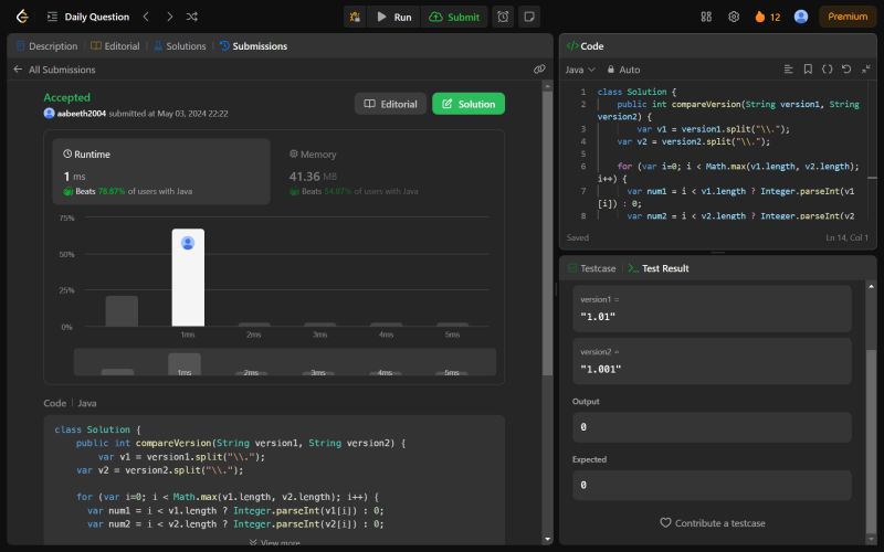 Completed 100-day Leetcode challenge with Java | MOHAMMED AABEETH S ... Completed 100-day Leetcode challenge with Java | MOHAMMED AABEETH S ...