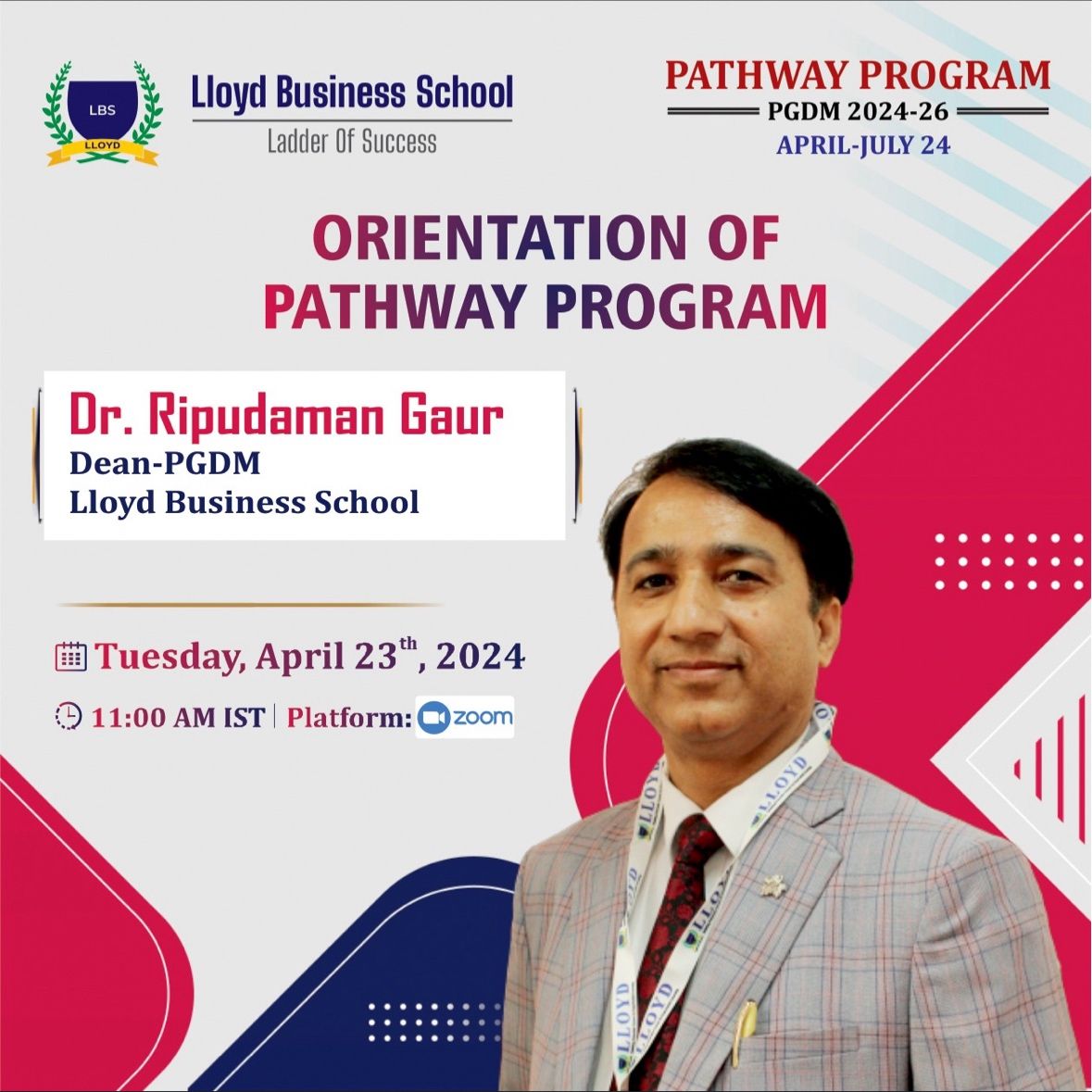 Dr. Ripudaman Gaur on LinkedIn: My opening address in Orientation of ... Dr. Ripudaman Gaur on LinkedIn: My opening address in Orientation of ...