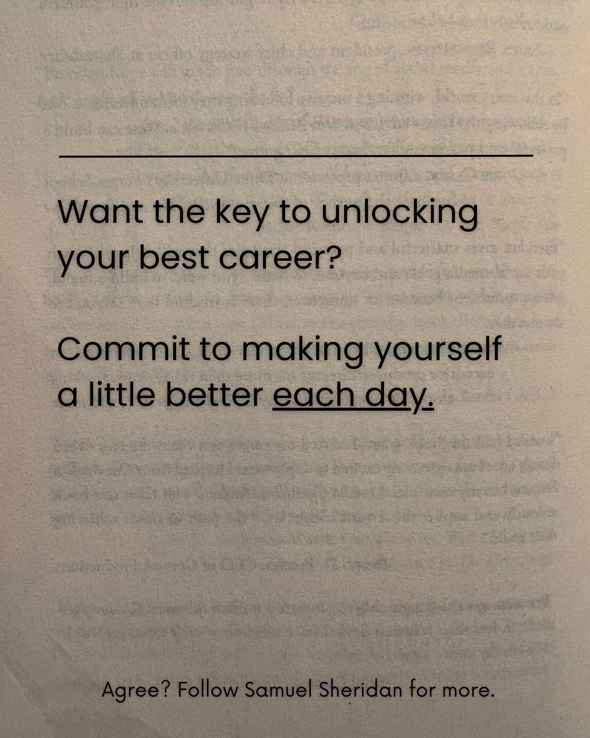 Samuel Sheridan on LinkedIn: Want the key to unlocking your best career ... Samuel Sheridan on LinkedIn: Want the key to unlocking your best career ...