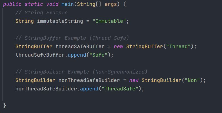 StringBuffer and StringBuilder: Mutable sequences | Naveen Metta posted ... StringBuffer and StringBuilder: Mutable sequences | Naveen Metta posted ...