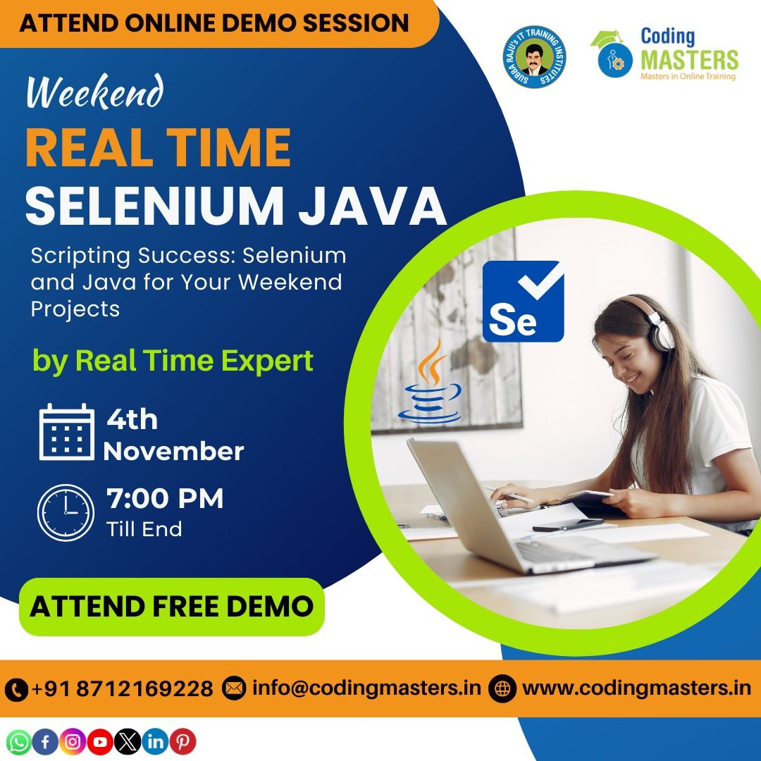 Coding Masters on LinkedIn: #automation #selenium #python #online # ... Coding Masters on LinkedIn: #automation #selenium #python #online # ...