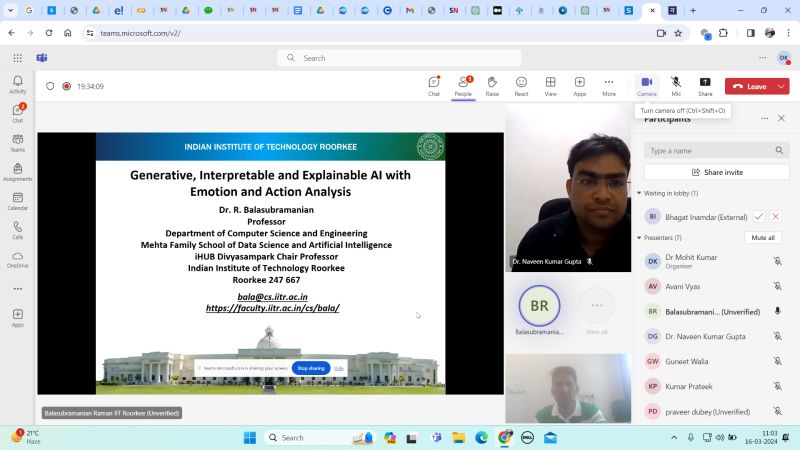Dr. Mohit Saini on LinkedIn: I am pleased to inform you that Prof. R ... Dr. Mohit Saini on LinkedIn: I am pleased to inform you that Prof. R ...