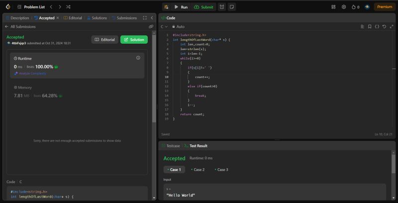 #cprogramming #leetcode #365daychallenge | Dhinesh Ramesh #cprogramming #leetcode #365daychallenge | Dhinesh Ramesh