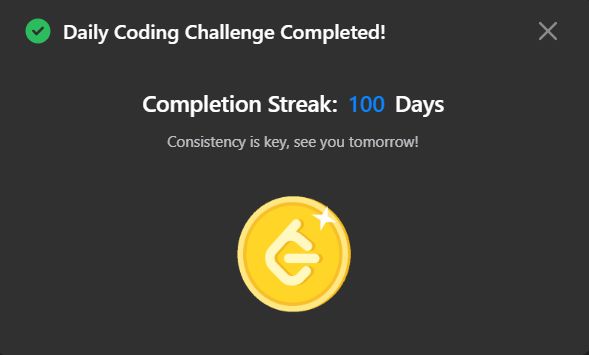 #100daysofcode #leetcode #codingjourney | Selin Frajja S #100daysofcode #leetcode #codingjourney | Selin Frajja S