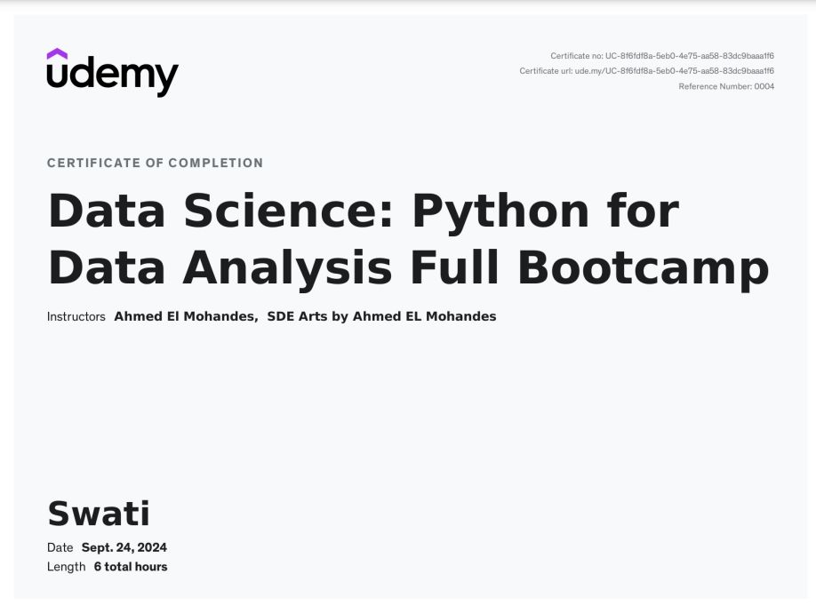 Swati Yaduvanshi on LinkedIn: #datascience #python #dataanalysis # ... Swati Yaduvanshi on LinkedIn: #datascience #python #dataanalysis # ...