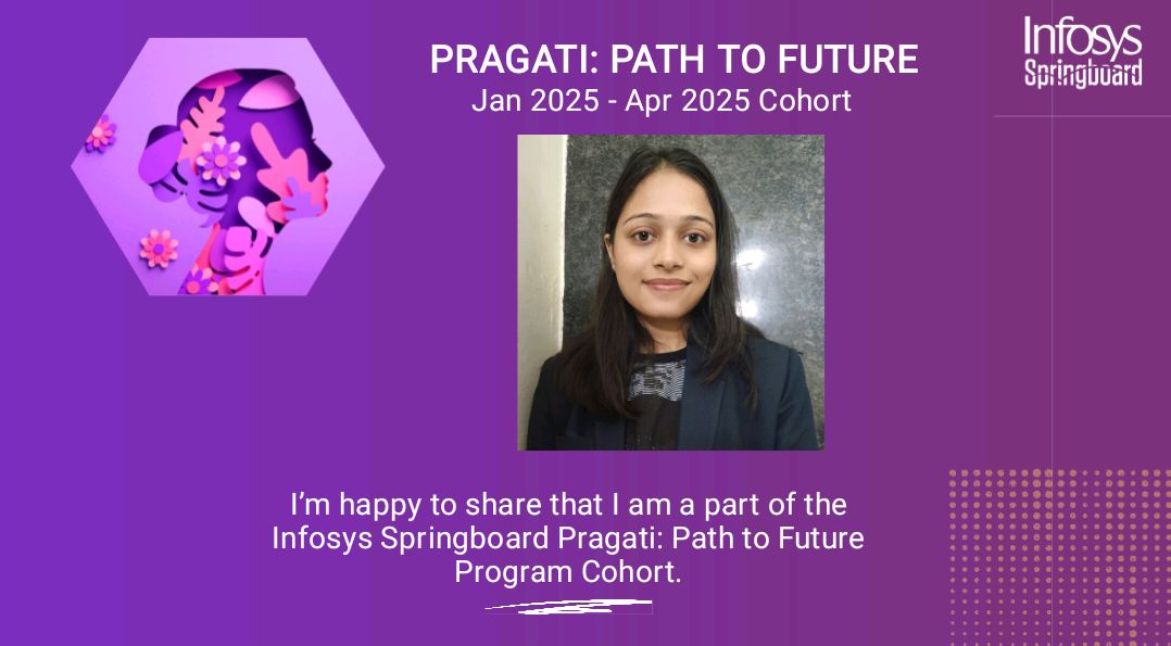 Bhumika Sharma on LinkedIn: #infosysspringboard #infosys #growth # ... Bhumika Sharma on LinkedIn: #infosysspringboard #infosys #growth # ...