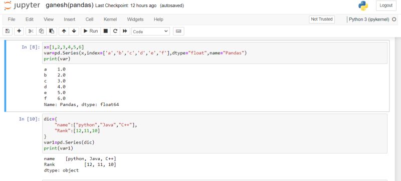 Ganesh Prasad Sahoo on LinkedIn: #learningjourney #python #pandas # ... Ganesh Prasad Sahoo on LinkedIn: #learningjourney #python #pandas # ...