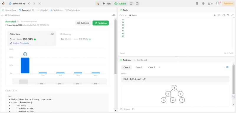 #leetcode75 #leetcode75 #dsa #leetcode #codingchallenge | Sumit Singh ... #leetcode75 #leetcode75 #dsa #leetcode #codingchallenge | Sumit Singh ...