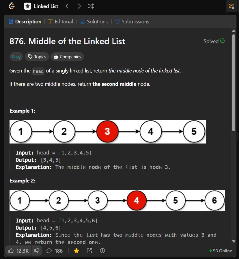 #100daysofleetcode #leetcode #programming #codingchallenge #linkedlist ... #100daysofleetcode #leetcode #programming #codingchallenge #linkedlist ...