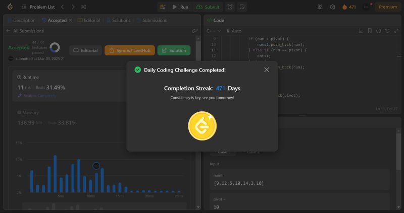 #codebeyondlimit #codingjourney #365daysofcode #leetcodechallenge ... #codebeyondlimit #codingjourney #365daysofcode #leetcodechallenge ...