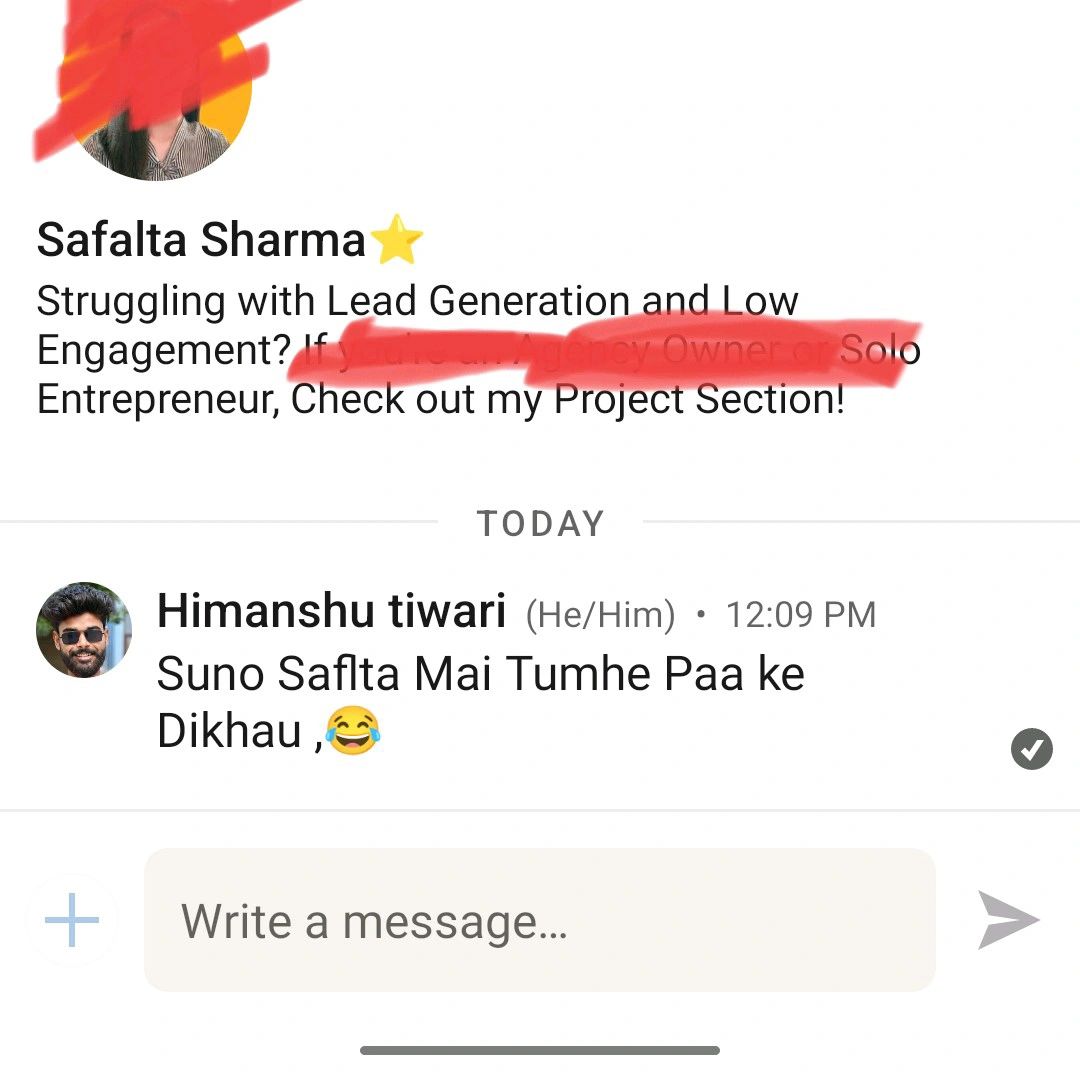 Himanshu Tiwari on LinkedIn: 🔴 Batao Reply Ayega Ki Nai Himanshu Tiwari on LinkedIn: 🔴 Batao Reply Ayega Ki Nai