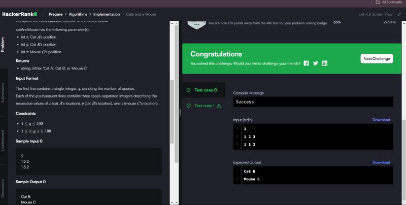 ABHISHEK S on LinkedIn: #hackerrank #coding #problemsolving # ... ABHISHEK S on LinkedIn: #hackerrank #coding #problemsolving # ...