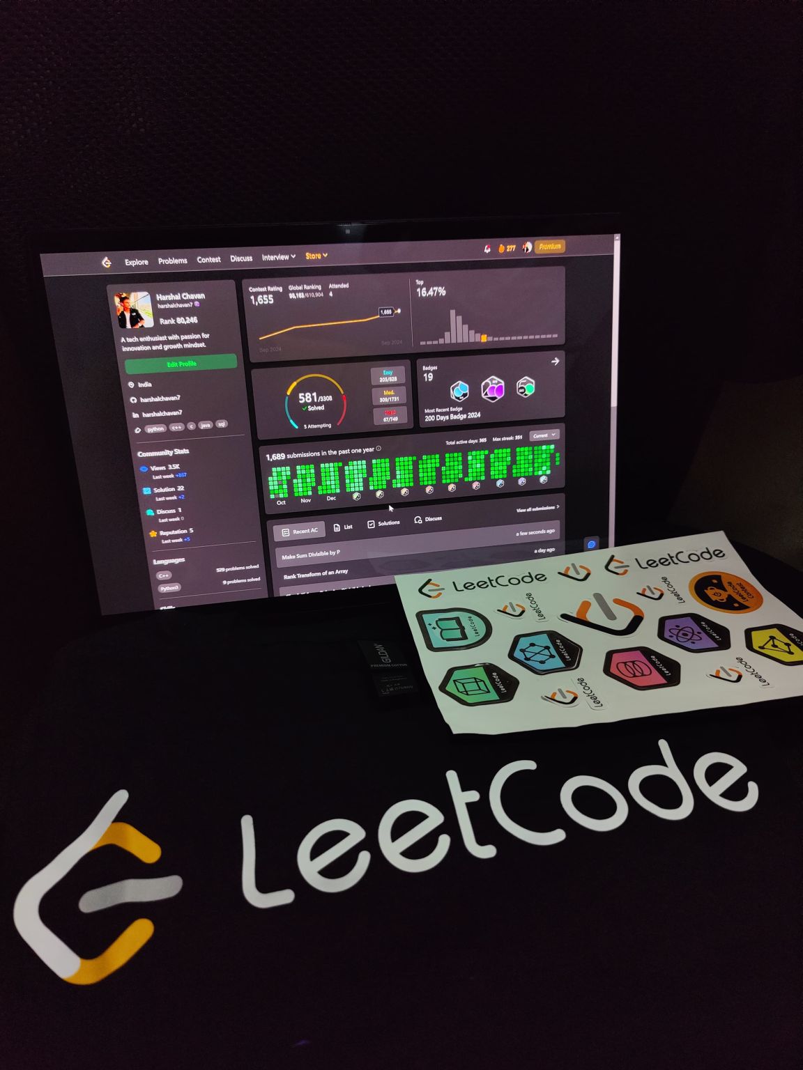 Harshal Chavan on LinkedIn: #leetcode #dsa #coding #streak # ... Harshal Chavan on LinkedIn: #leetcode #dsa #coding #streak # ...