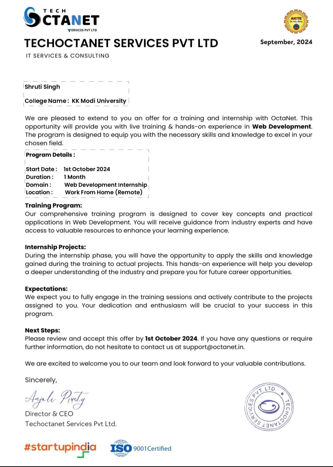 Shruti Singh on LinkedIn: Shruti Singh on LinkedIn: