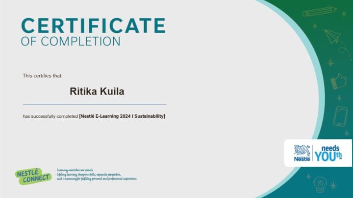 Ritika Kuila on LinkedIn: #nestle #nesternship #internshipprogram # ... Ritika Kuila on LinkedIn: #nestle #nesternship #internshipprogram # ...